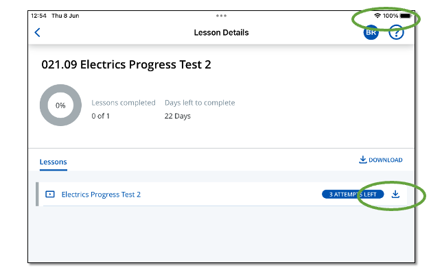 How to access e-learning content in offline mode with Crew Training – CAE